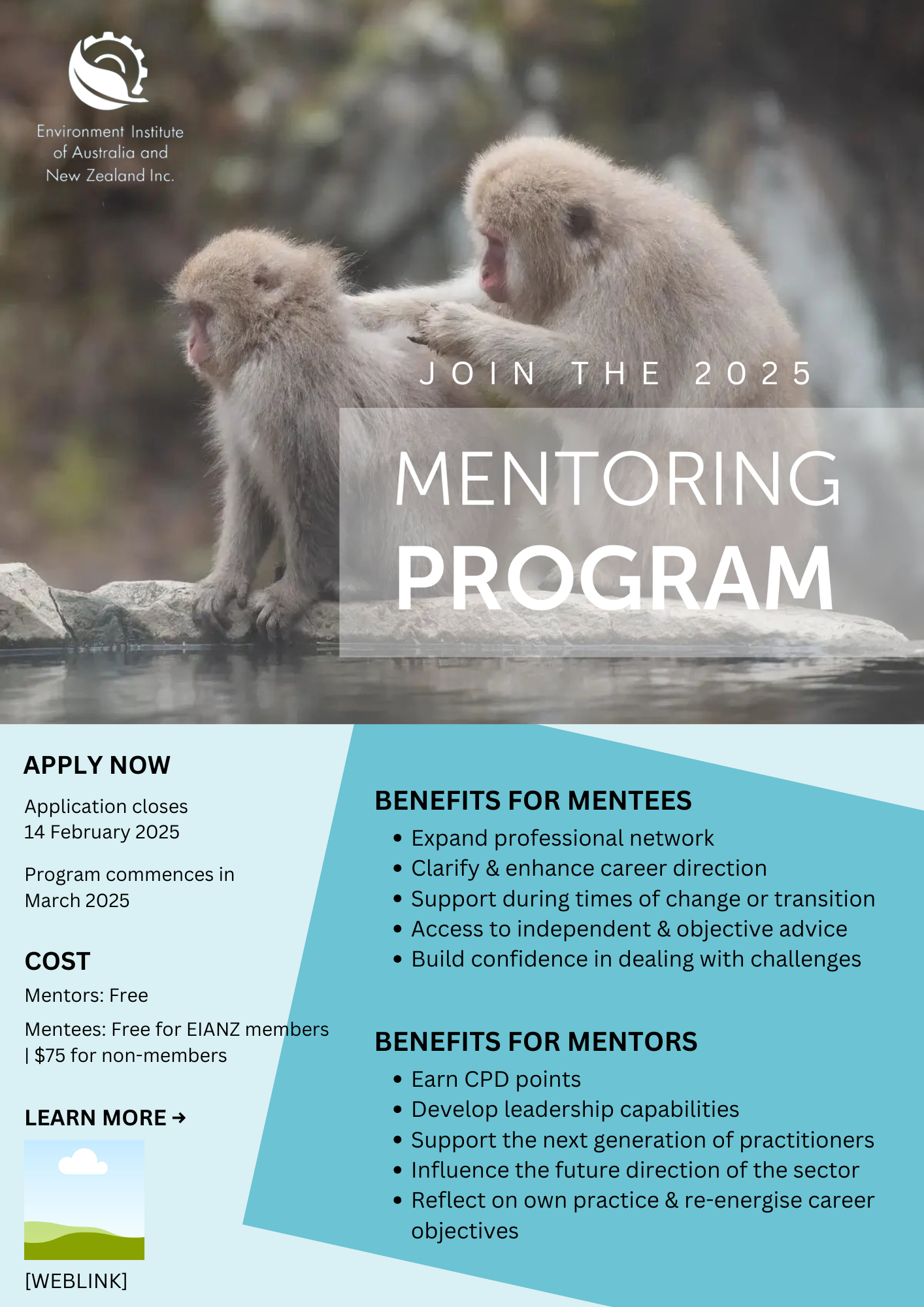 WA Division | 2025 Mentoring Program - Environment Institute of ...